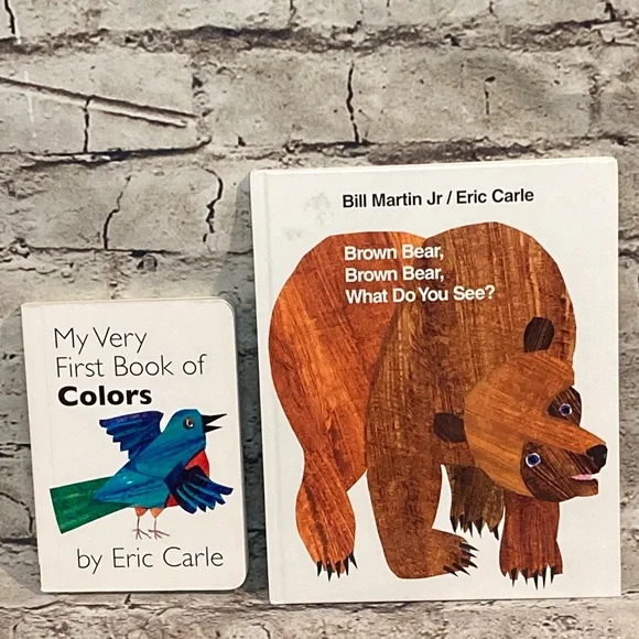 Eric Carle | Toys | Eric Carle Brown Bear And Book Of Colors Book Set ...